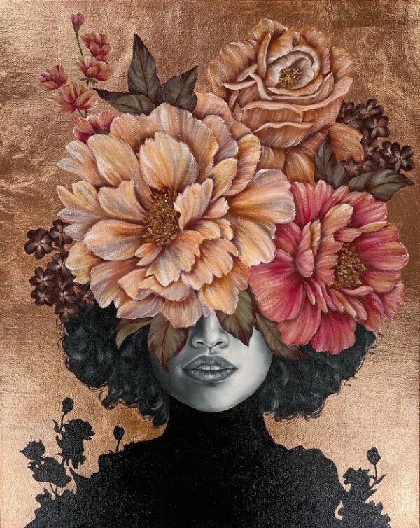 Custom Artwork Commission By Top Artists - Teal Canvas