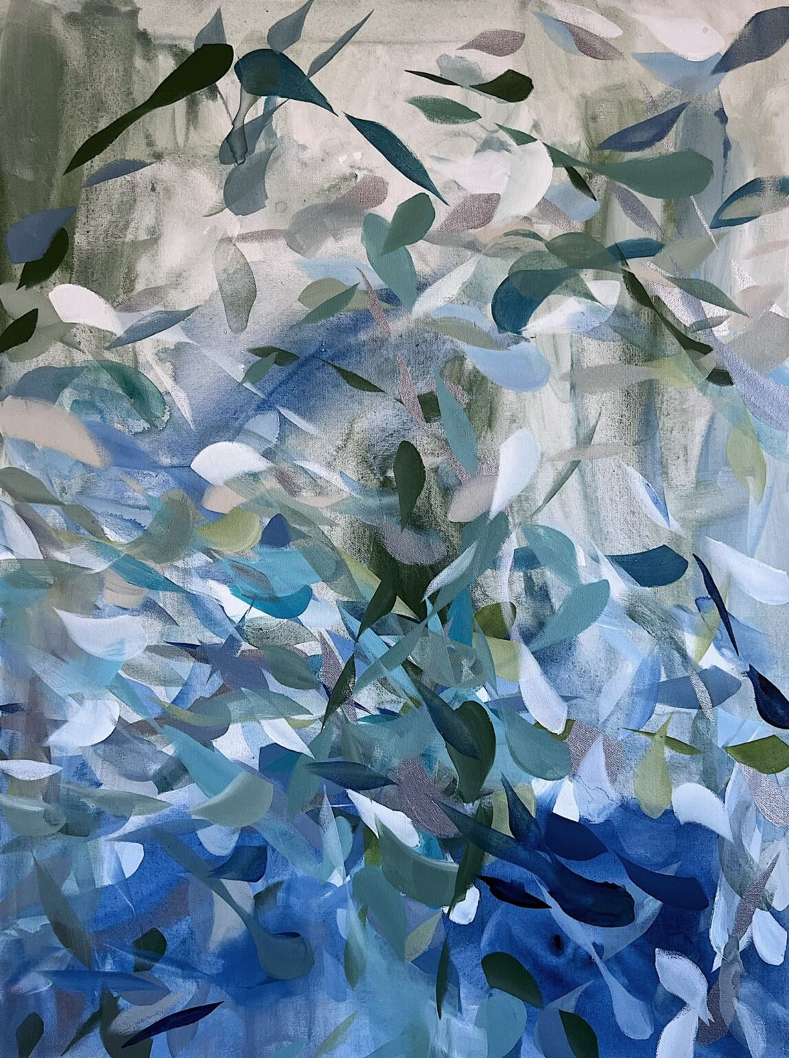 Megan Elizabeth - Teal Canvas